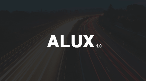 ALUX · Fast HTML5 Framework for Awesome Light User Experience.